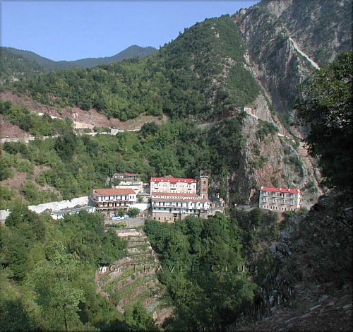 Proussos Monastery in Evritania