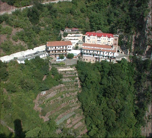 Proussos Monastery in Evritania